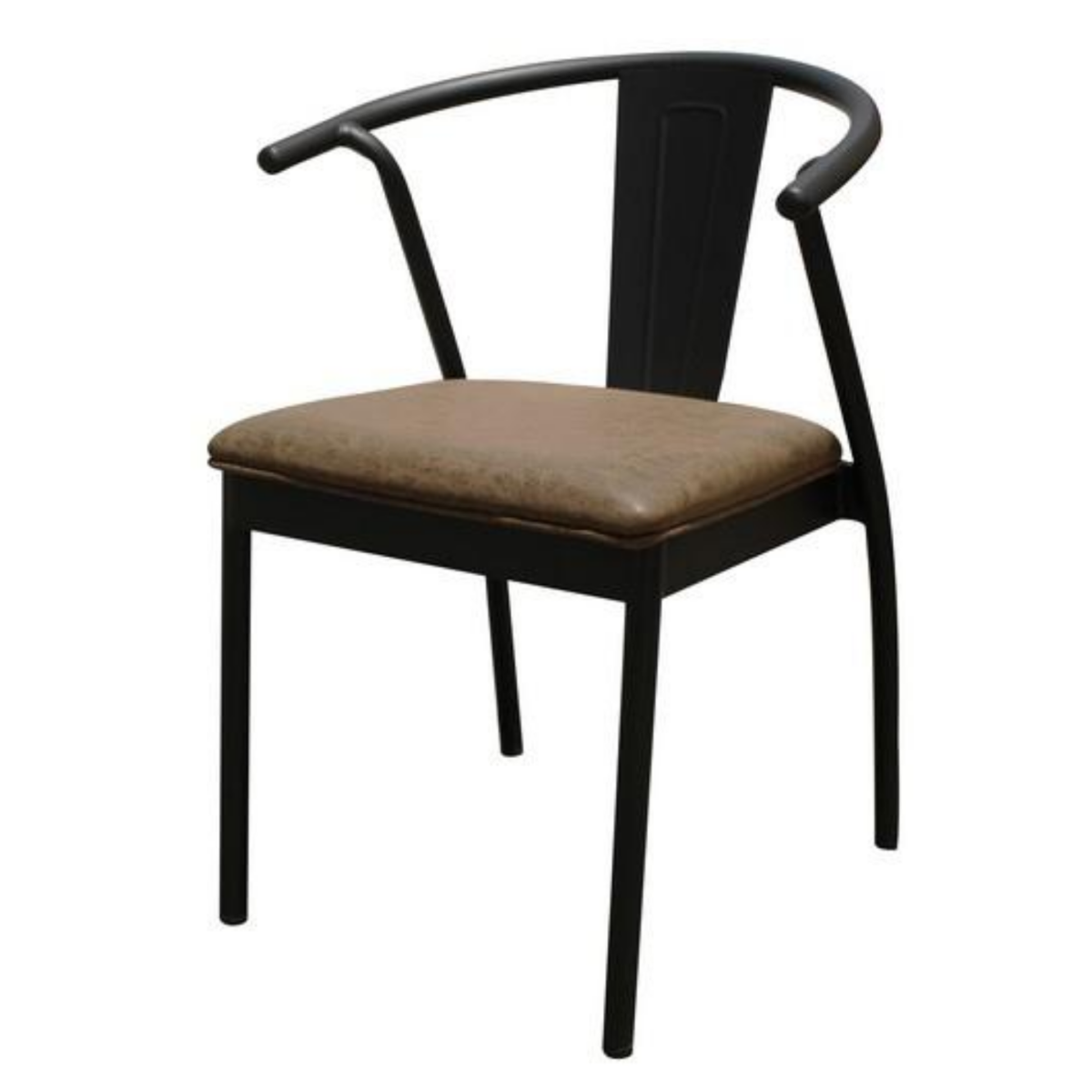 Metal Wishbone Vintage Brown | Palette Design