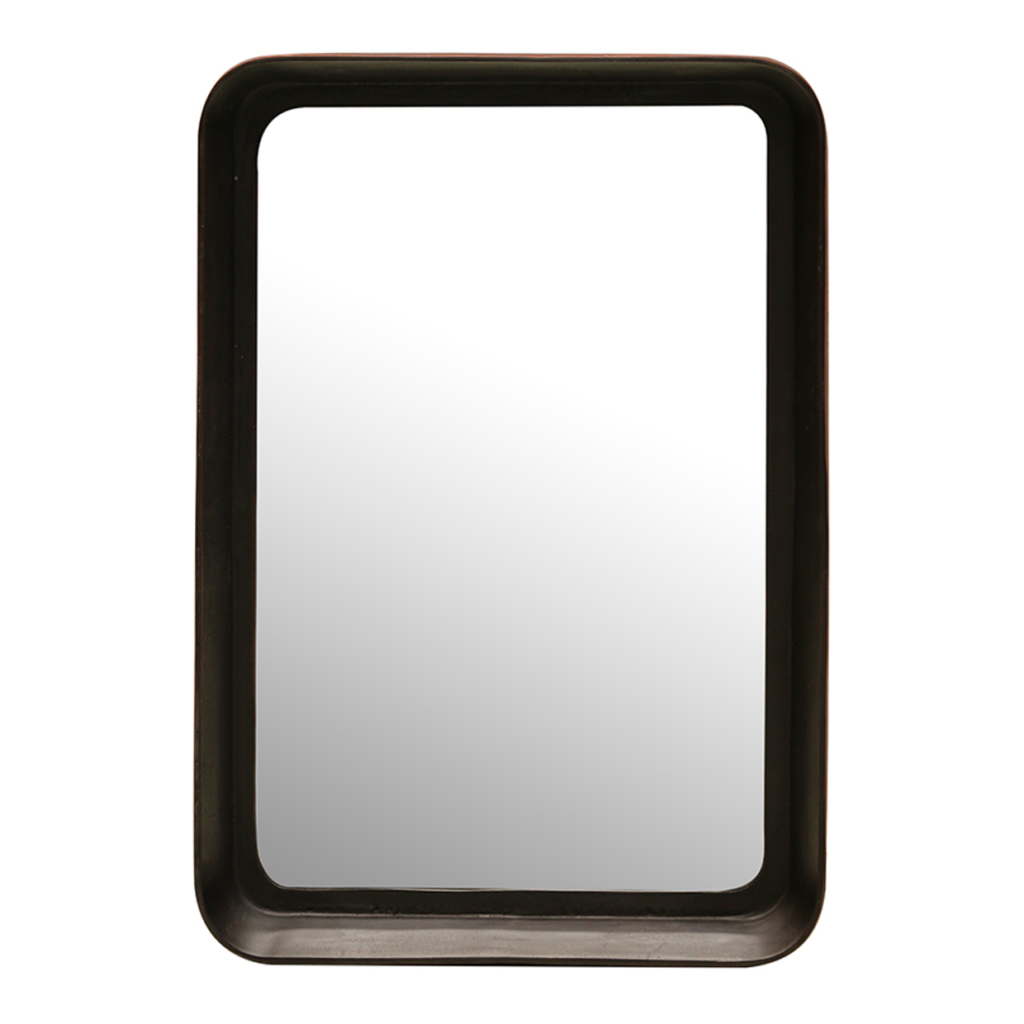 Dark Copper Finish Retangular Mirror | Palette Design