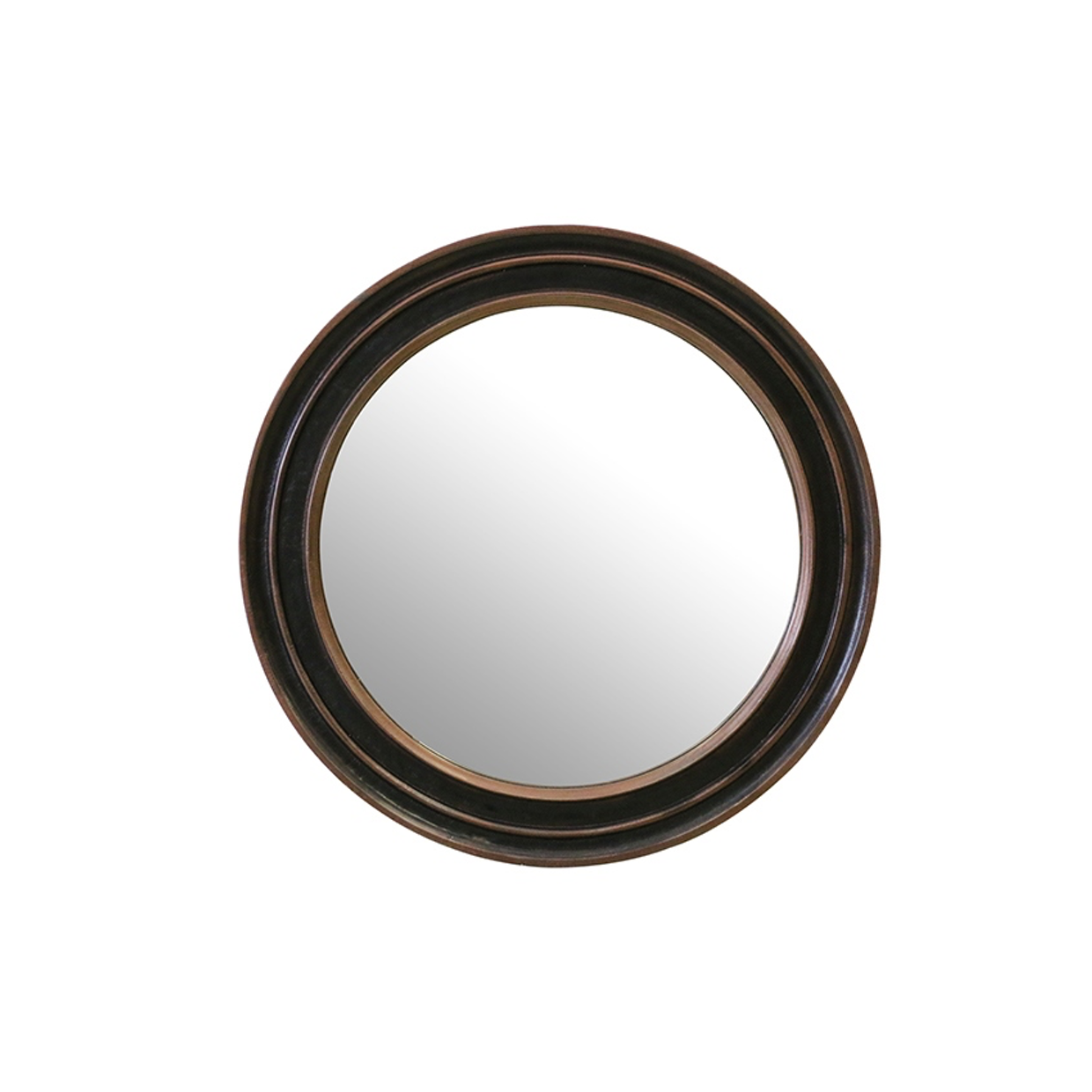 Round Mirror Copper Finish | Palette Design