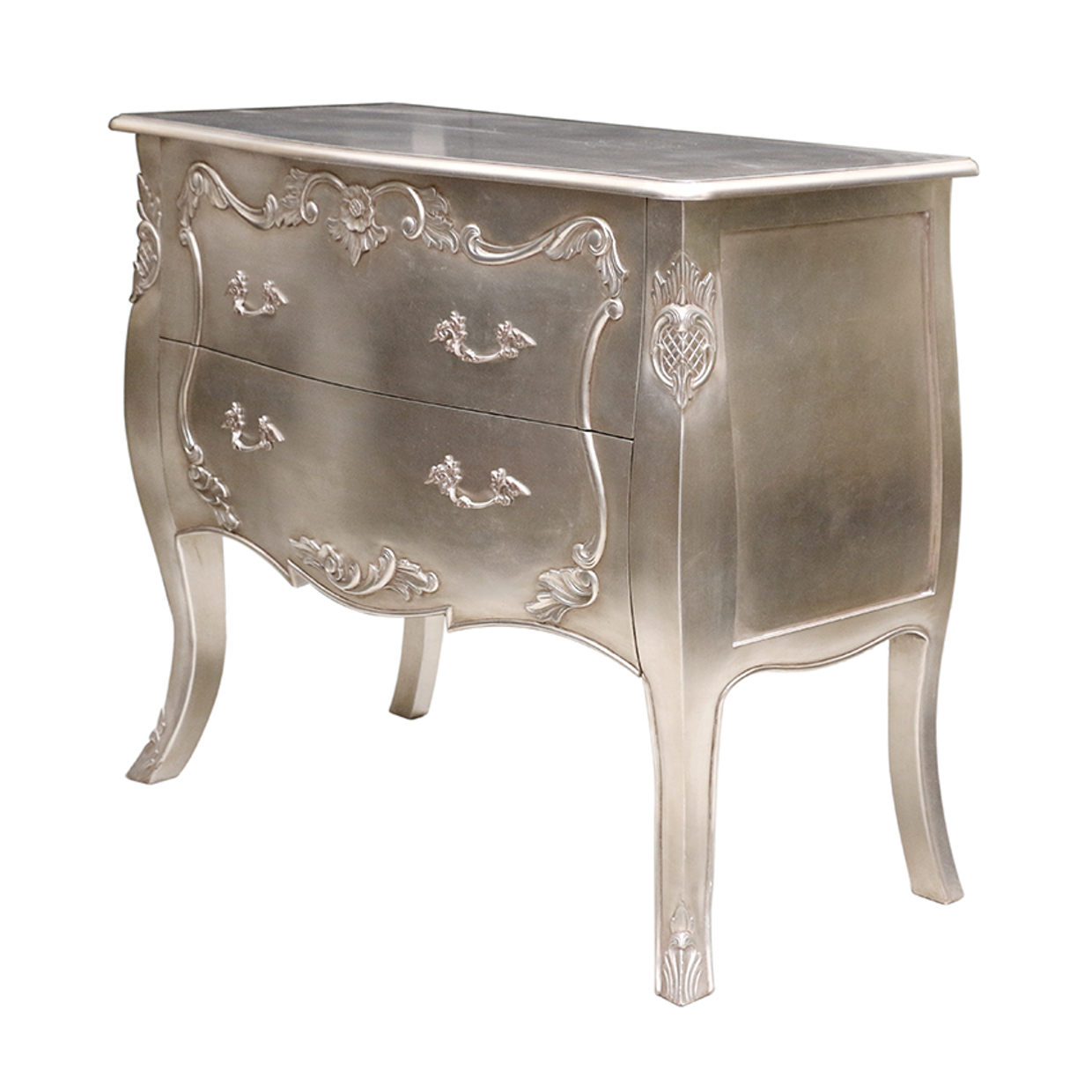 Silver Leaf Chest of Drawers | Palette Design