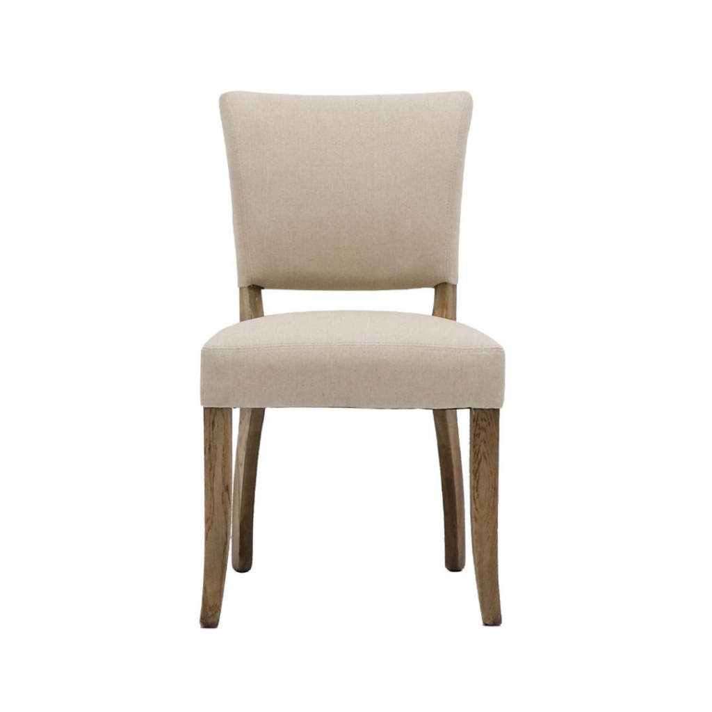 Crane Linen Dining Chair – Cream | Palette Design