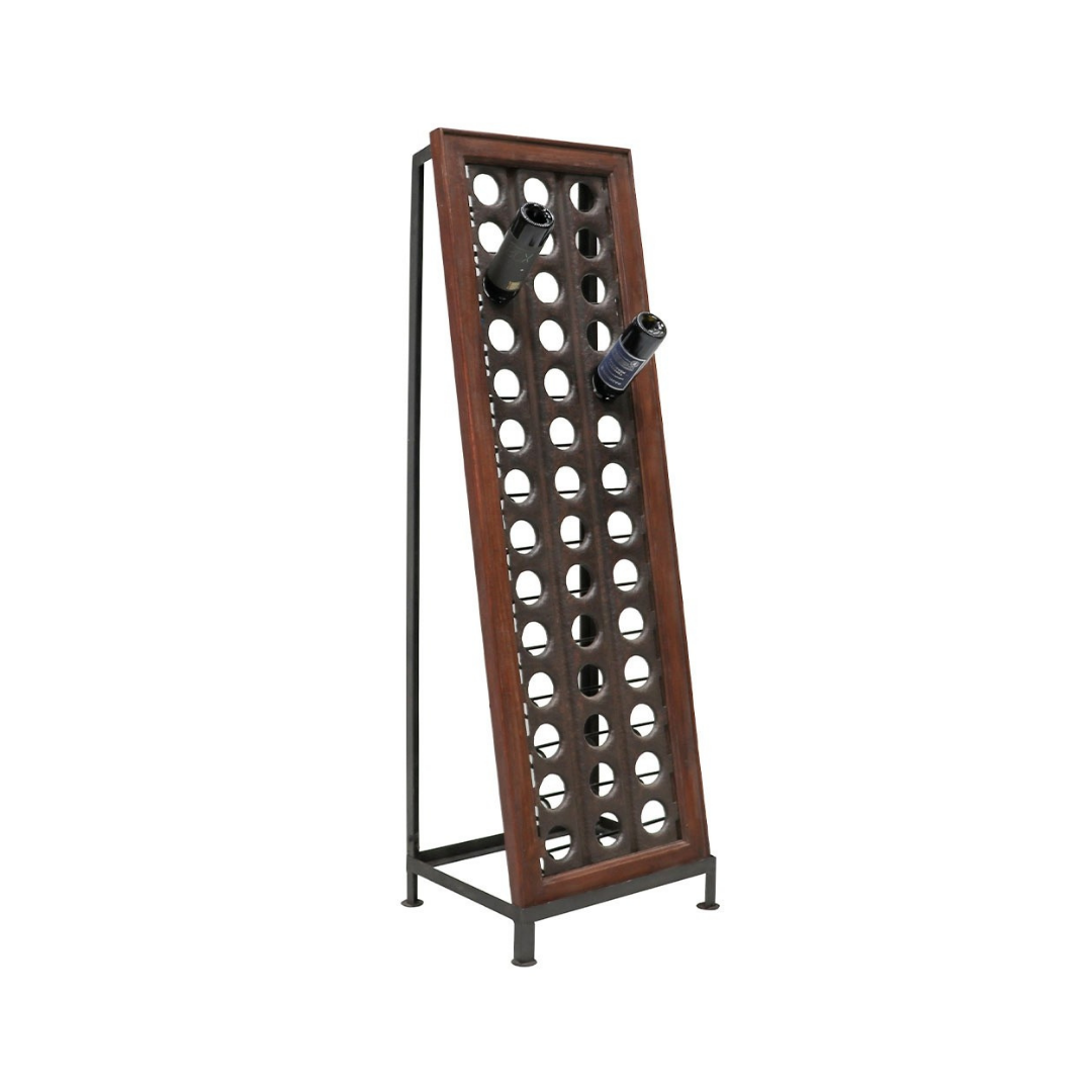 IRON RIDDLING WINE RACK | Palette Design