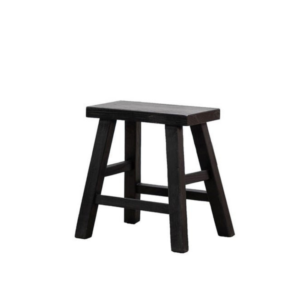 Parq Stool Rectangle – Black | Palette Design