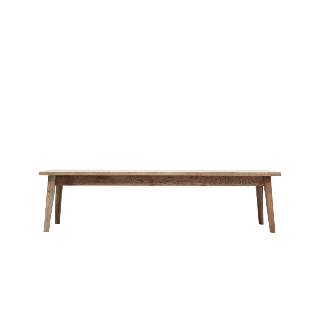 Vaasa Oak Bench Seat 185cm | Palette Design