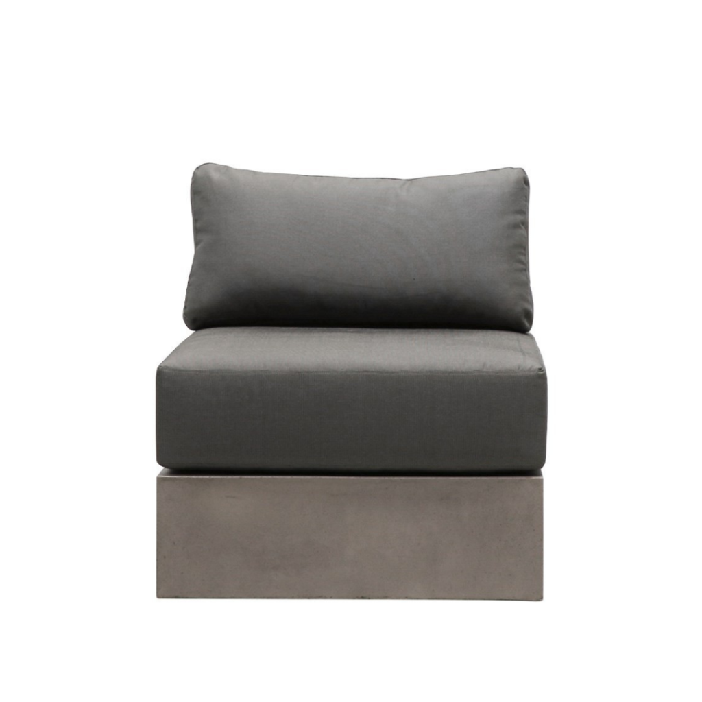 Roly Poly Chair Concrete | Palette Design