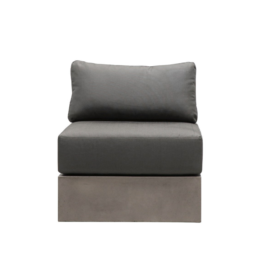 Roly Poly Chair Concrete | Palette Design