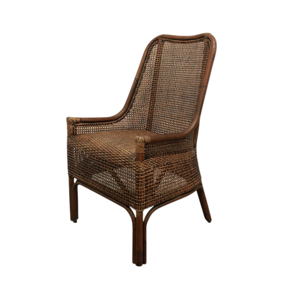 Albany Rattan Chair – Brown | Palette Design