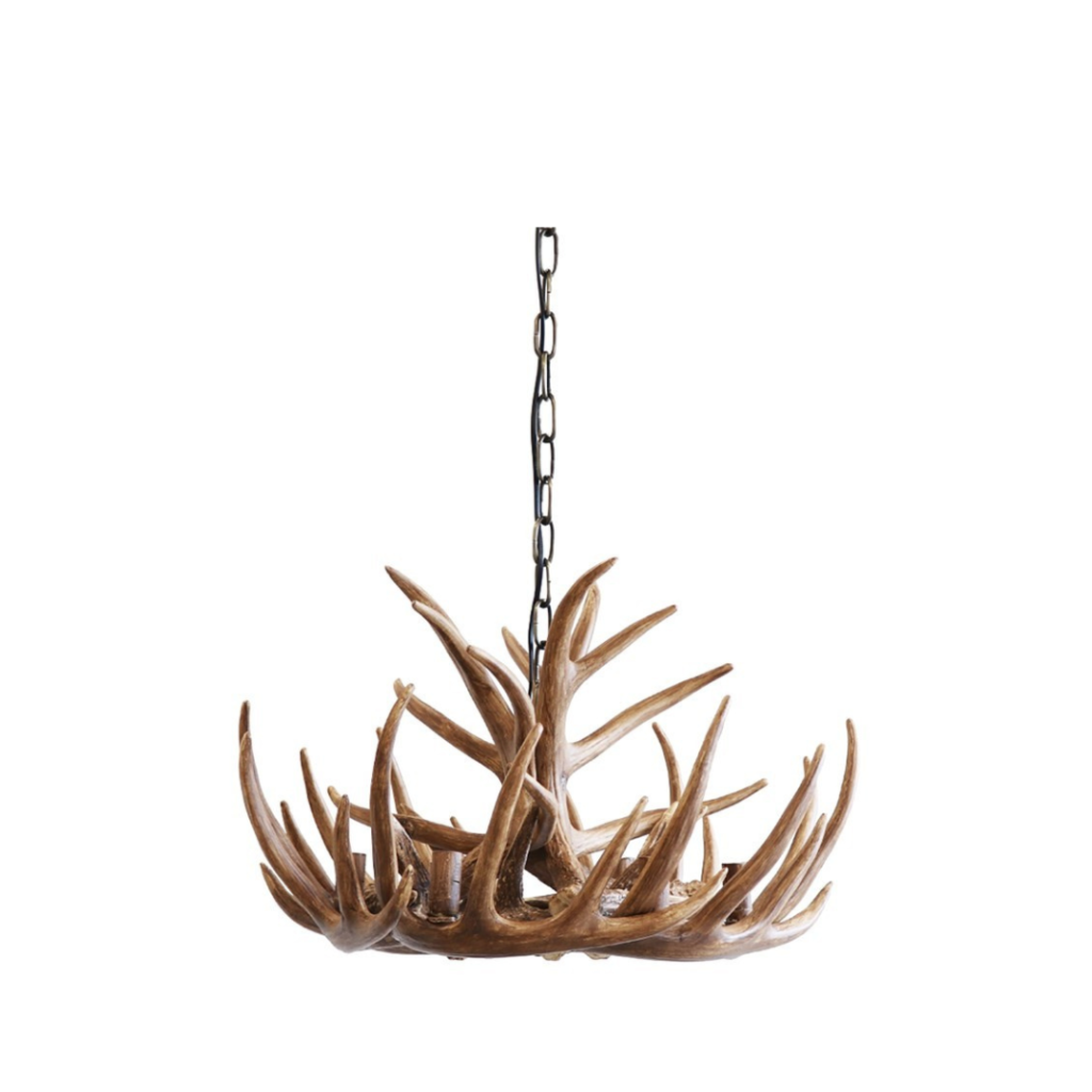 Antler Chandelier Small – Natural | Palette Design