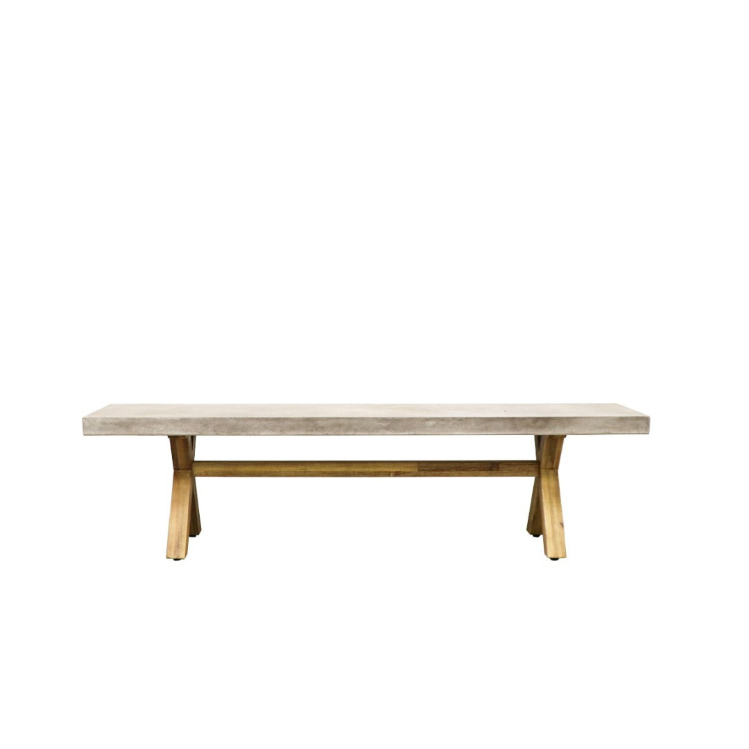 SEVILLE OUTDOOR CONCRETE BENCH 180CM | Palette Design