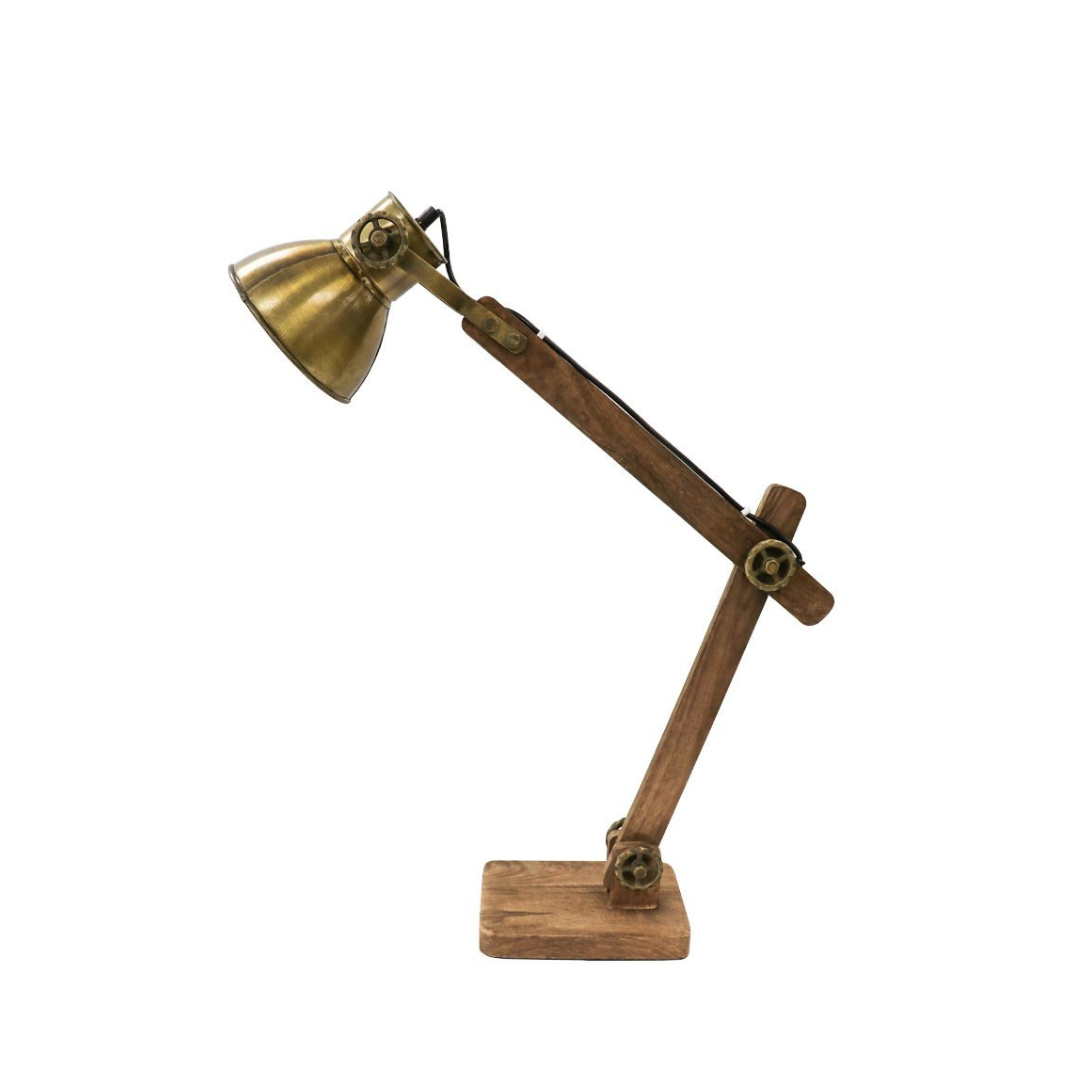 LIVERPOOL BRASS METAL TABLE LAMP – MED | Palette Design