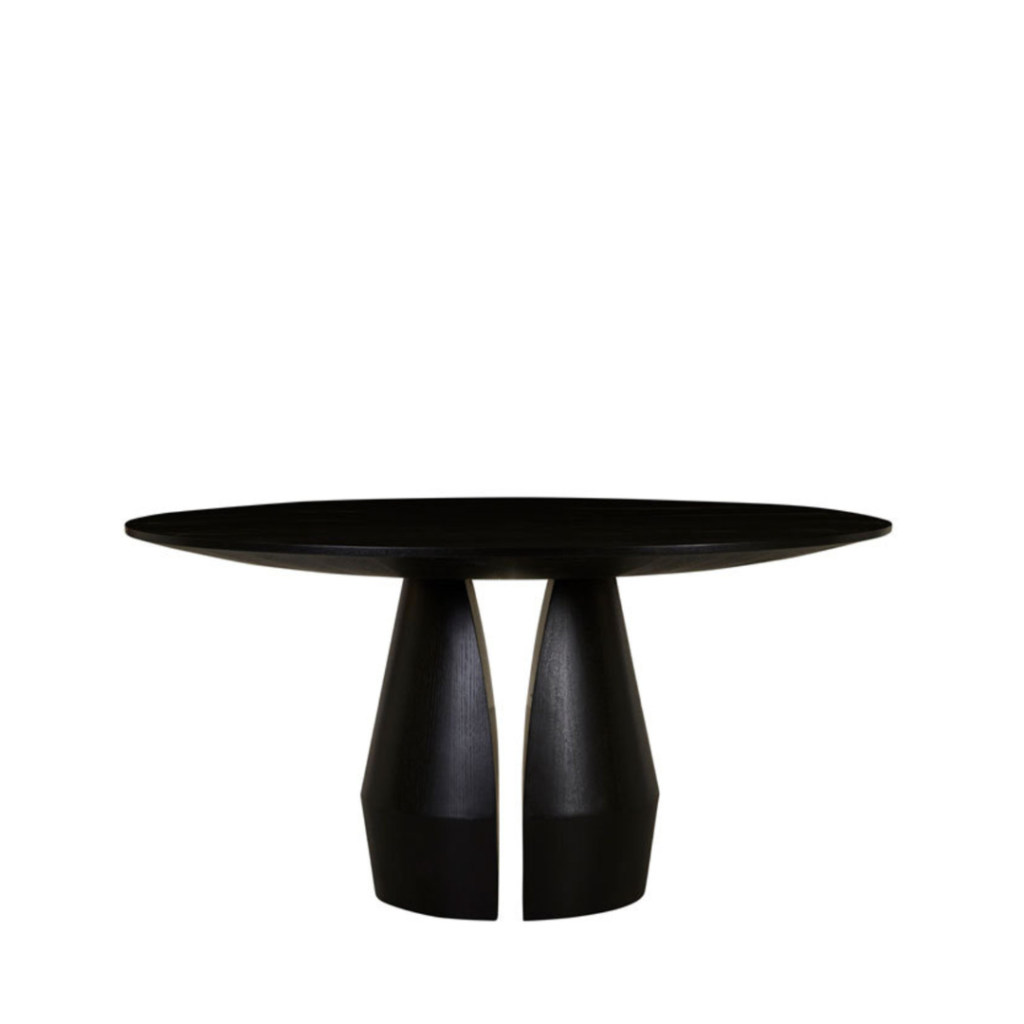 Bloom 150 Dining Table Matt Dark Oak | Palette Design