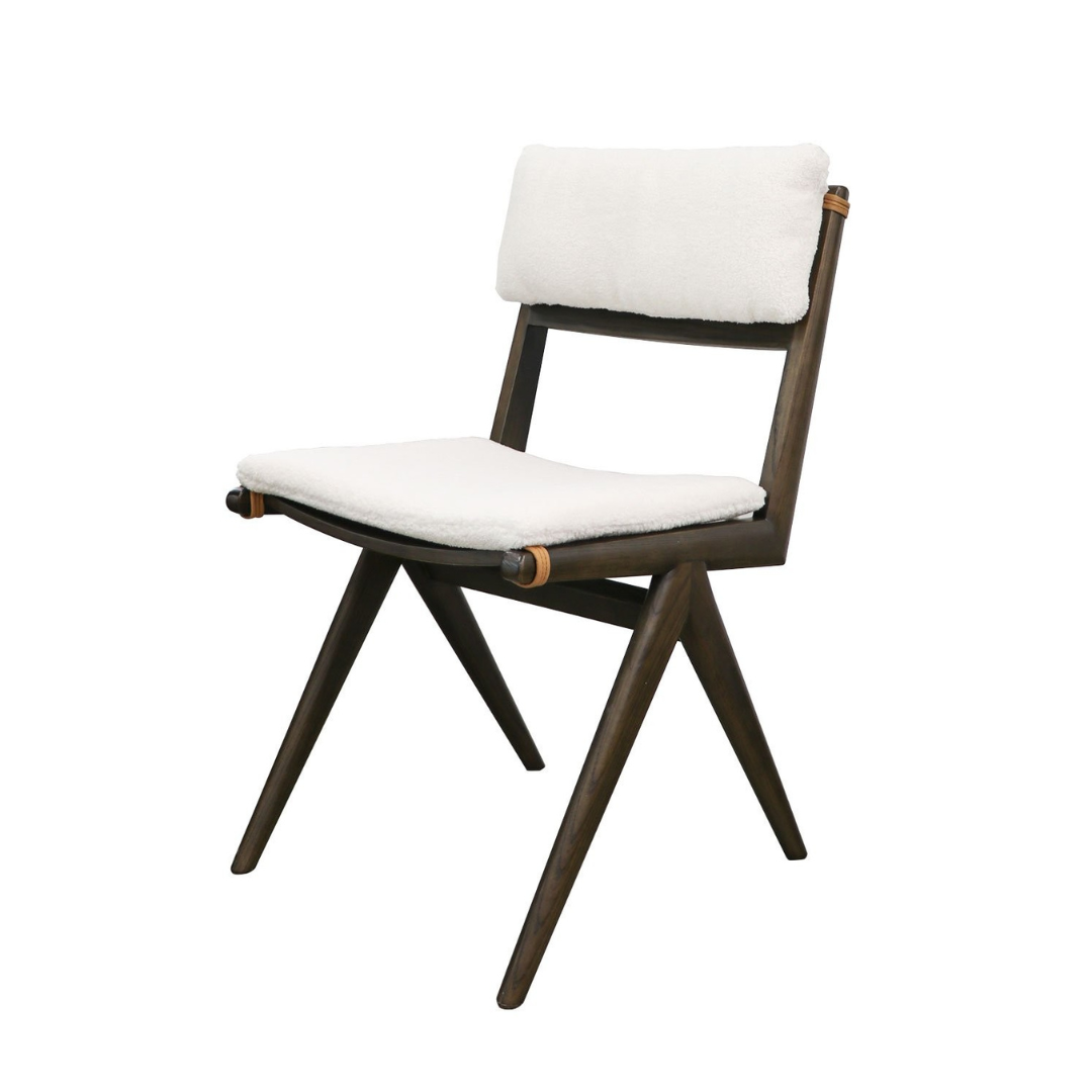 CORTEZ DINING CHAIR WITH REMOVABLE CUSHIONS – BROWN | Palette Design