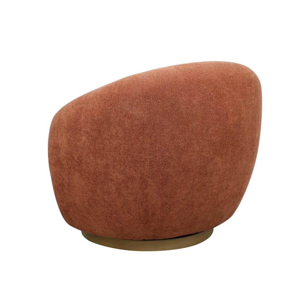 Aran Swivel Chair – Rust | Palette Design