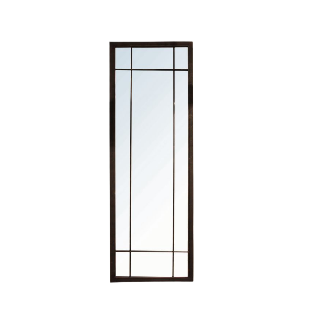 Full Length Iron Grid Mirror | Palette Design